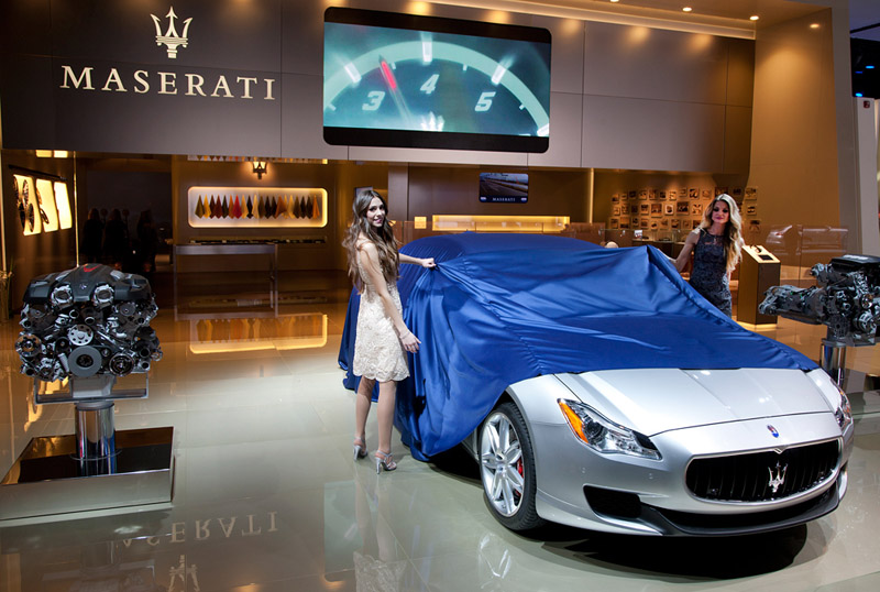 Presentado en el Salón de Detroit el nuevo Maserati Quattroporte ...